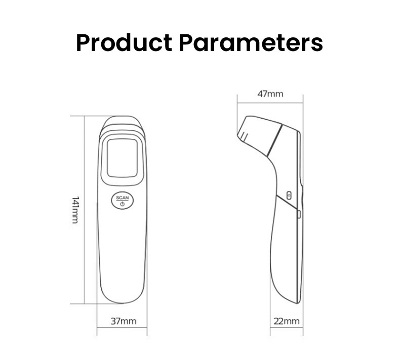 Philips Avent AET-R832 Infrared Digital Fever Thermometer Non-contact ...