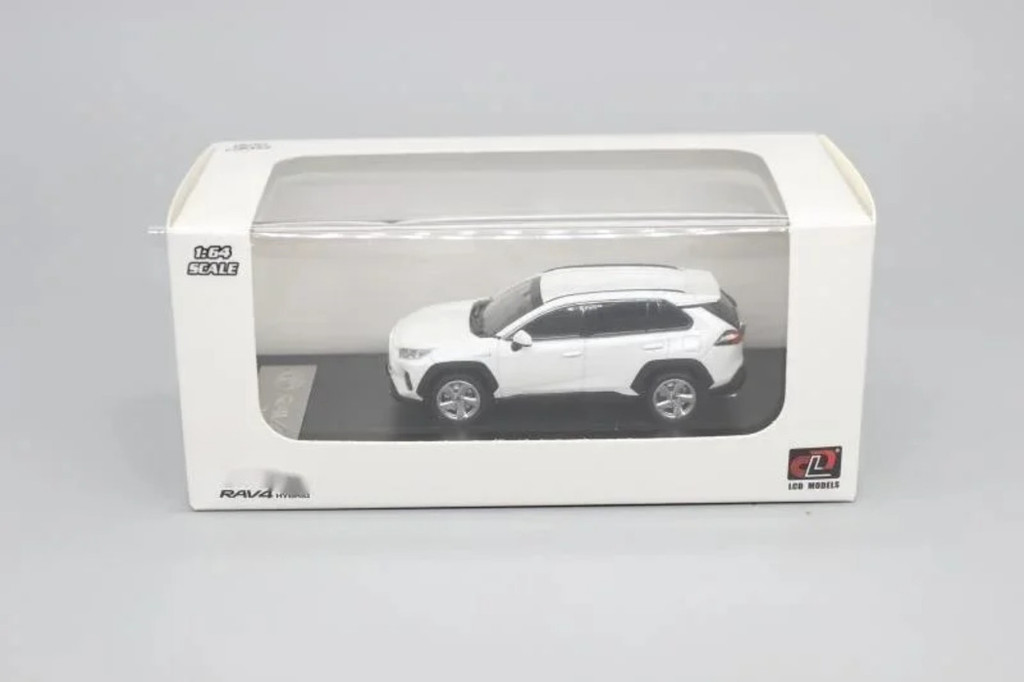 LCD alloy 1/64 sports car model RAV4 proudly displays the 4th ...