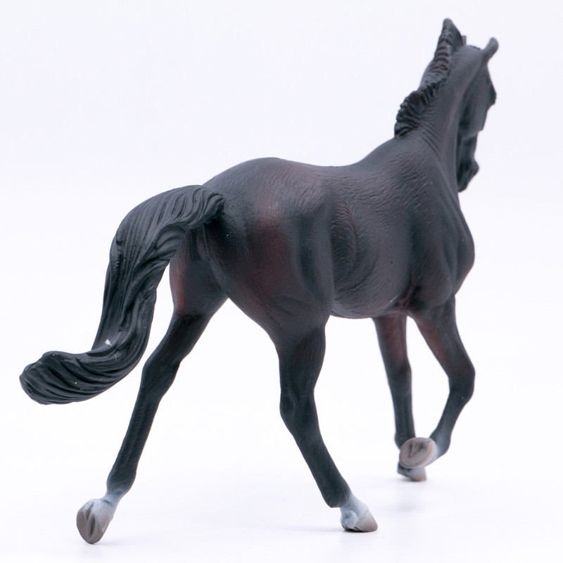 CollectA Farm Animals Thoroughbred Mare Black Horse Scale 1:20 PVC ...