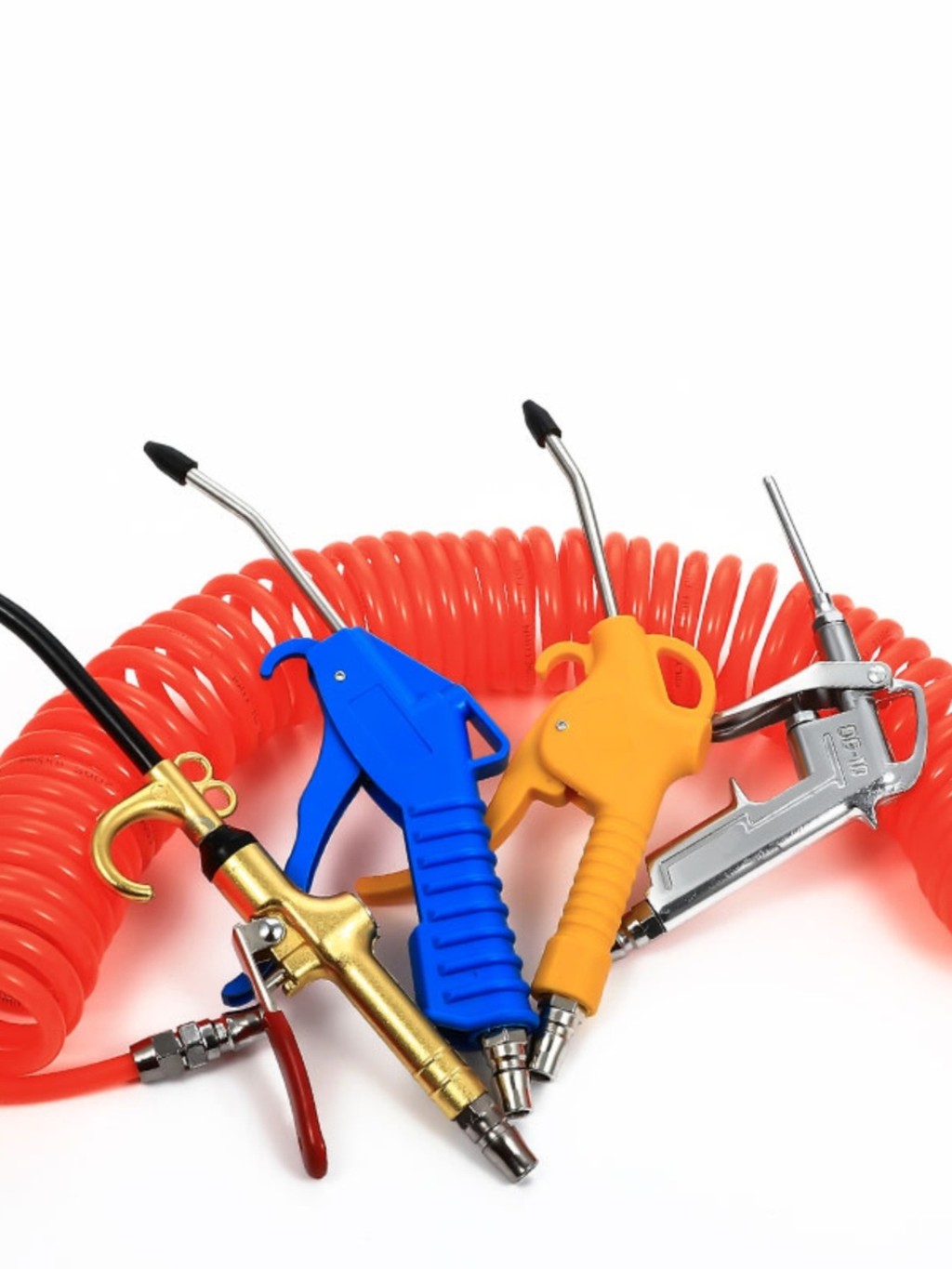 Pneumatic dust gun high-pressure blowing dust removal truck PU spring ...