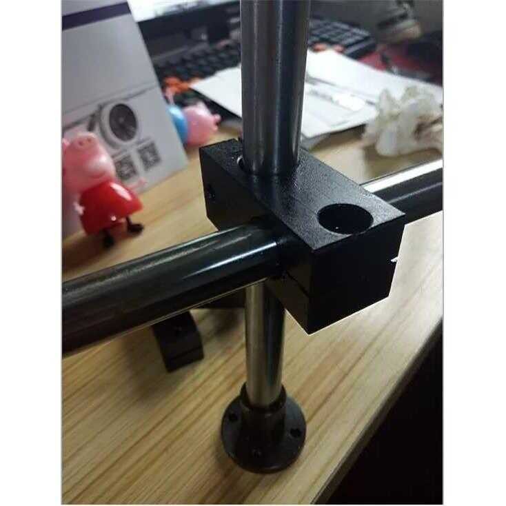 Steel double hole connector cross clamp axis fixing block steel pipe ...