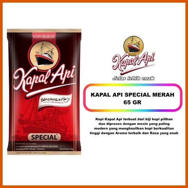 ☢ ⚠️ ╳ Indonesia KAPAL API SPECIAL 60g Original Authentic INDONESIAN ...