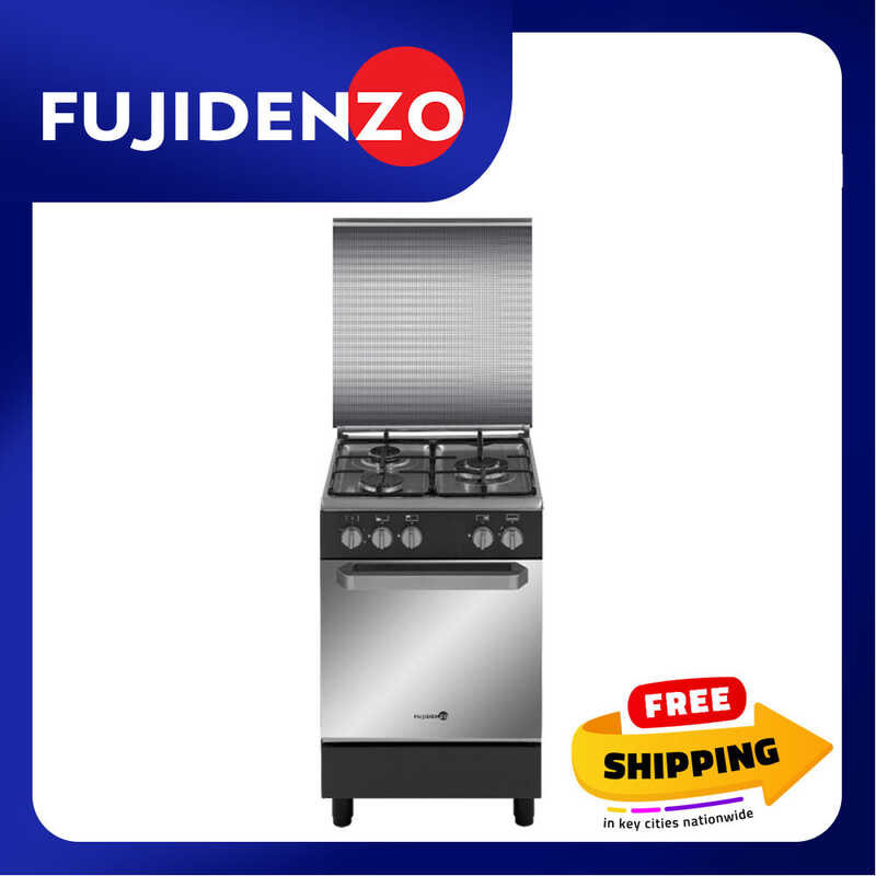 Fujidenzo 50 X 55 Cm, 3 Gas Burner Cooking Range Fgr5530vtmb (Matte ...