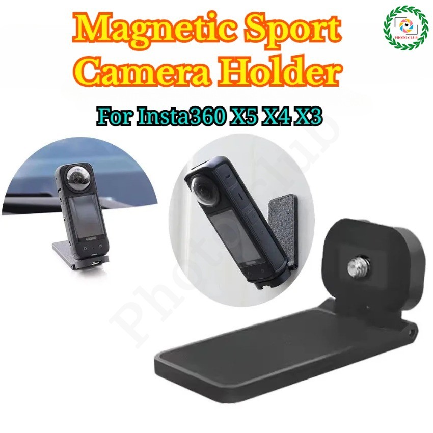 For Insta360 X5 X4 DJI OSMO 360 Magnetic Sport Camera Holder Desktop ...