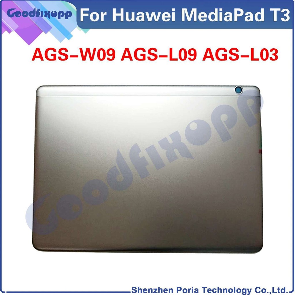 sa Para Huawei MediaPad T3 10 AGS-W09 AGS-L09 AGS-L03 Back Battery Door Housing Case Rear Cover ...