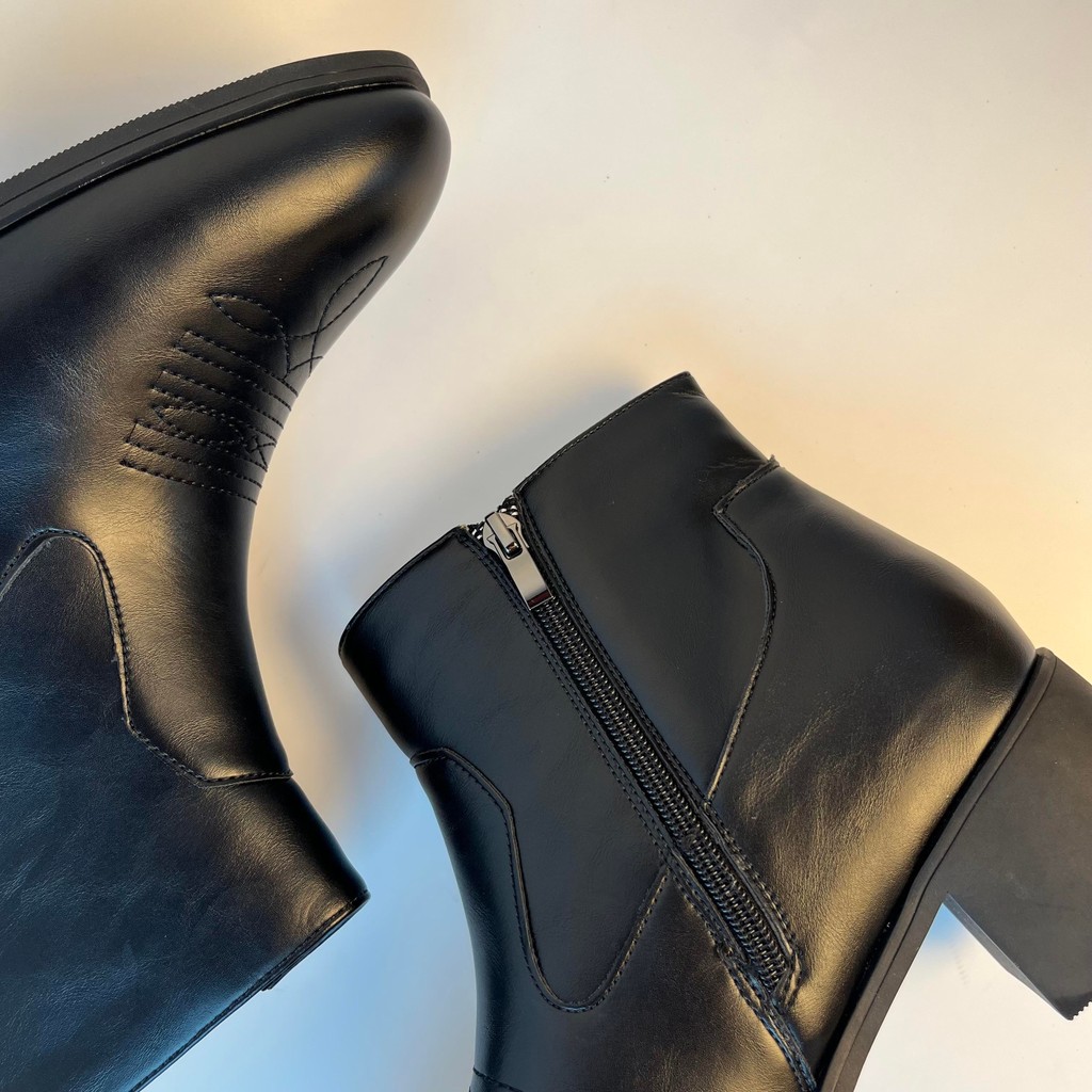 KMY chelsea boots classic men chelsea boot with zip desgin KMY men high ...