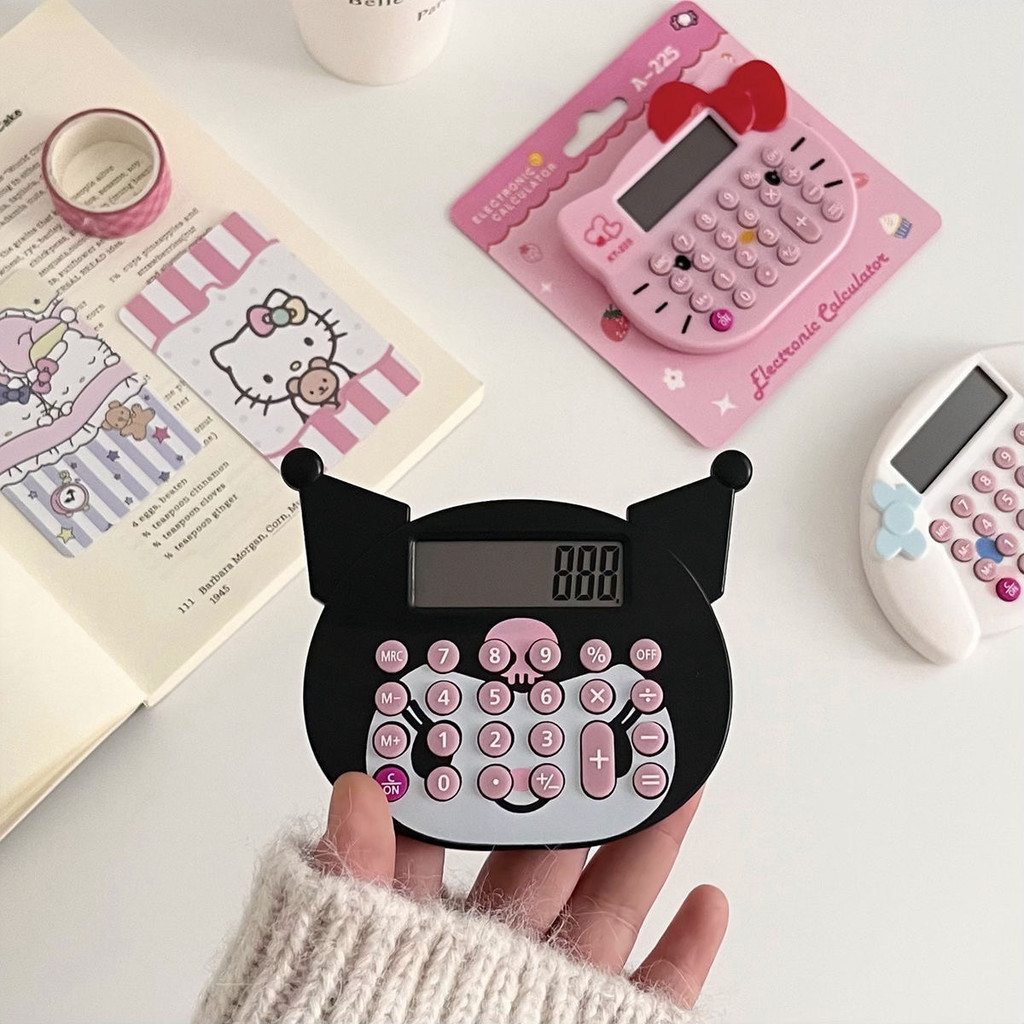 Kuromi Cartoon Calculator, Sanrio Student Calculator | Shopee Philippines