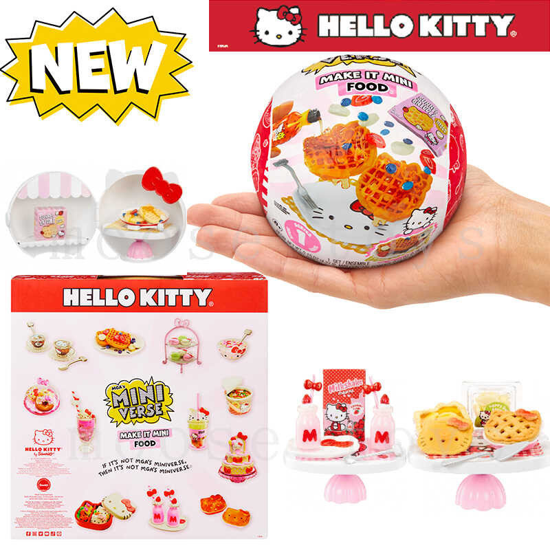 2024 ☆ New Hello Kitty Genuine Mga Make It Mini Sanrio Happy Hour Girls ...