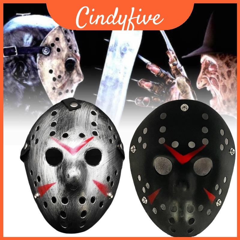 Jason Dripping Blood Mask For Halloween Costume Cosplay Frightening And ...