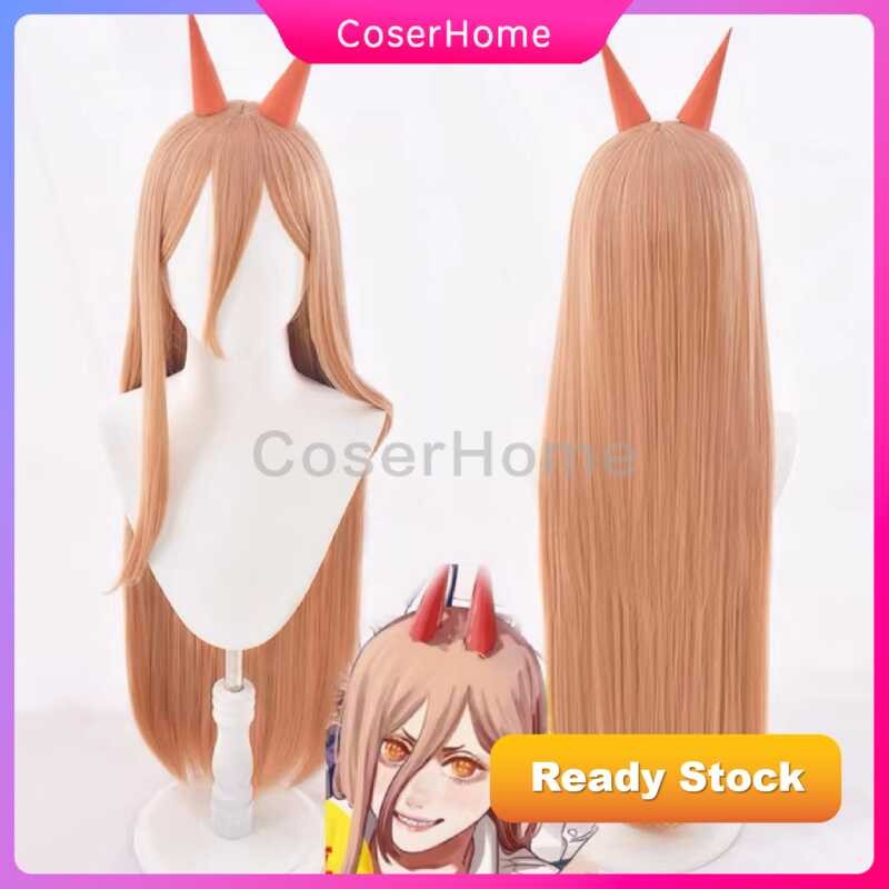 Chainsaw Man Power Cosplay Wig Animecostume Accessories Role Play ...