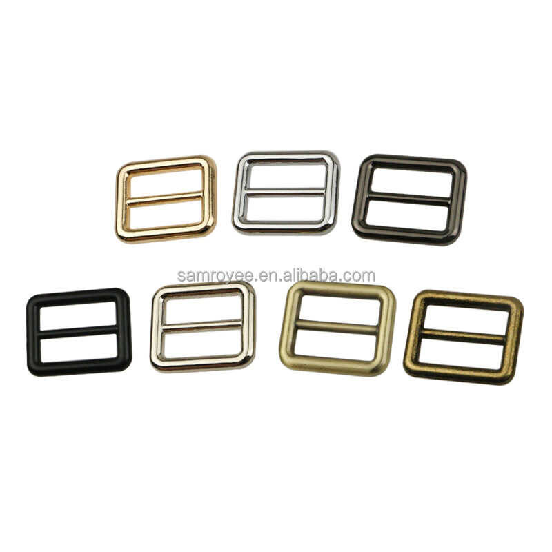 25mm Metal Sliding Adjustable Buckles Slider Die Casting Square ...