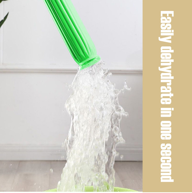 Durable mop] New upgraded bamboo fiber kitchen mop/household mop/easy ...