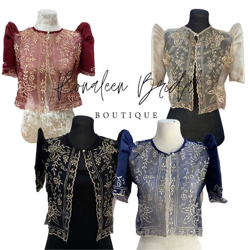 ㄝ Modernong Pilipino Na Si Bolero Mestiza (Mahaba) | Shopee Philippines
