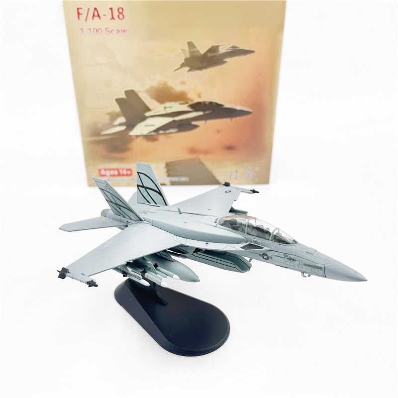 1/100 Scale Ts F18 F-18 Supper F/A-18 Hornet Strike Fighter Usaircraft ...