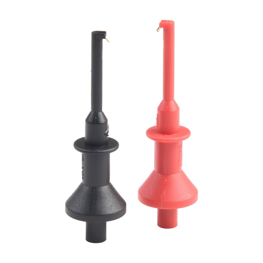 JTFY ️2pcs Multimeter Probe Hook 4mm Threaded Banana Test Leads ...