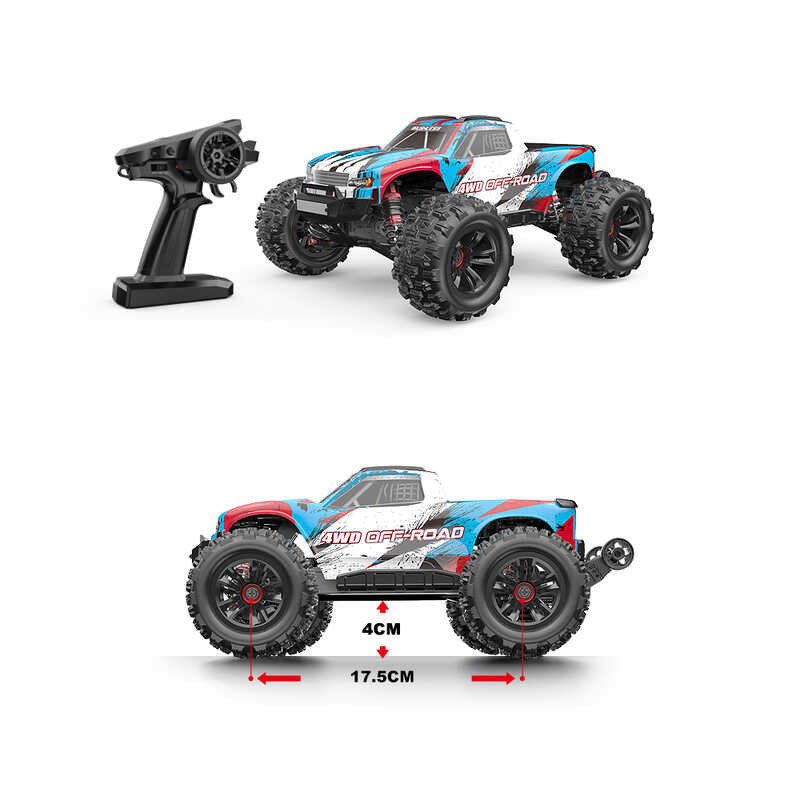LY MJX 1/16 16208 V2.0 Rc 4Wd Off-Road Racing Truck Brushless 2.4G RC Cars Hyper GO High-Speed ...