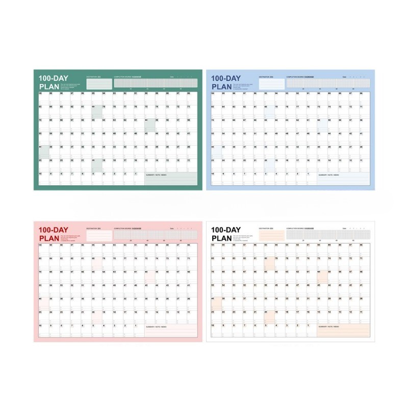 365 Days Planning Wall Calendar Postgraduate Entrance Examination ...