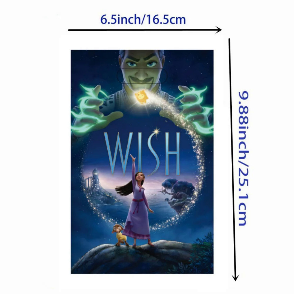 Disney Wish Asha Candy Bag Princess Handle Gift Bag Kids Girl Birthday ...