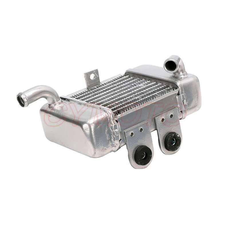 Motorcycle 22 Alloy Water Cooled Radiator Kit For M 50 SX SXS Mini 49Cc ...