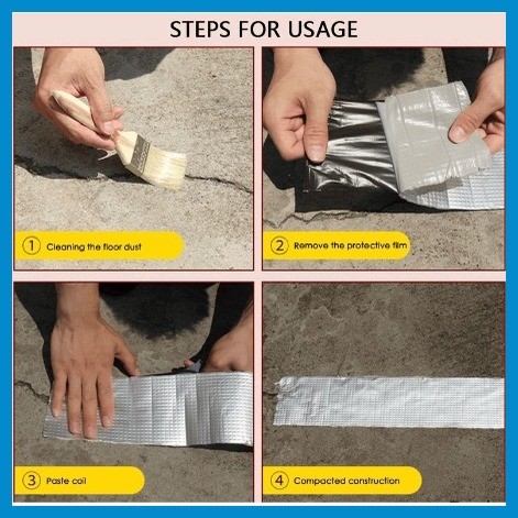 Tape Waterproof Sealant Instant Watertight Roof Gutter Construction ...