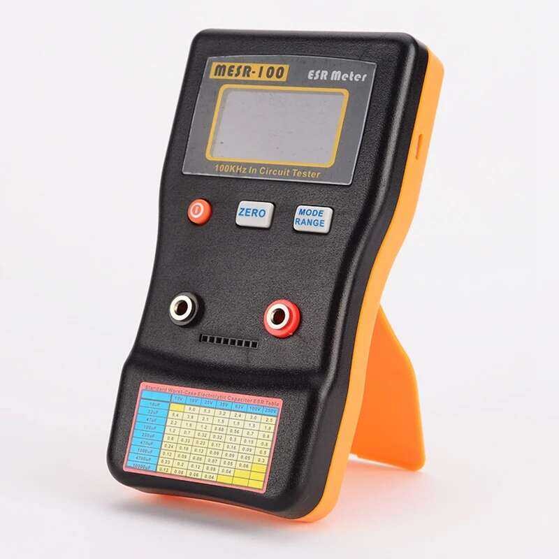 1 Mesr-100 Digital ESR Capacitance Ohm Meter One Capacitance Capacitor ...