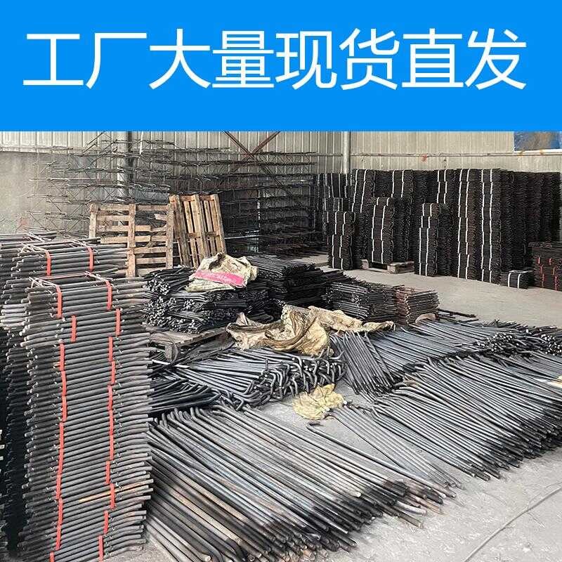 embedded street Pre lamp pole foundation base anchor bolt steel plate ...