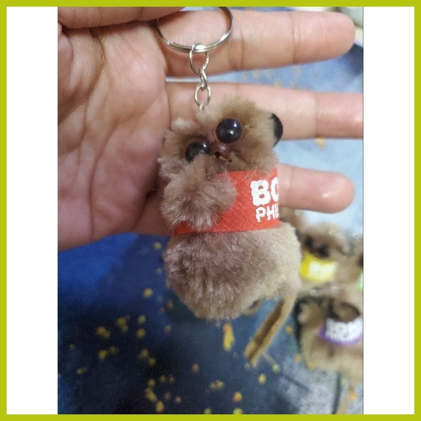 bohol tarsier keychain (whole body) | Shopee Philippines