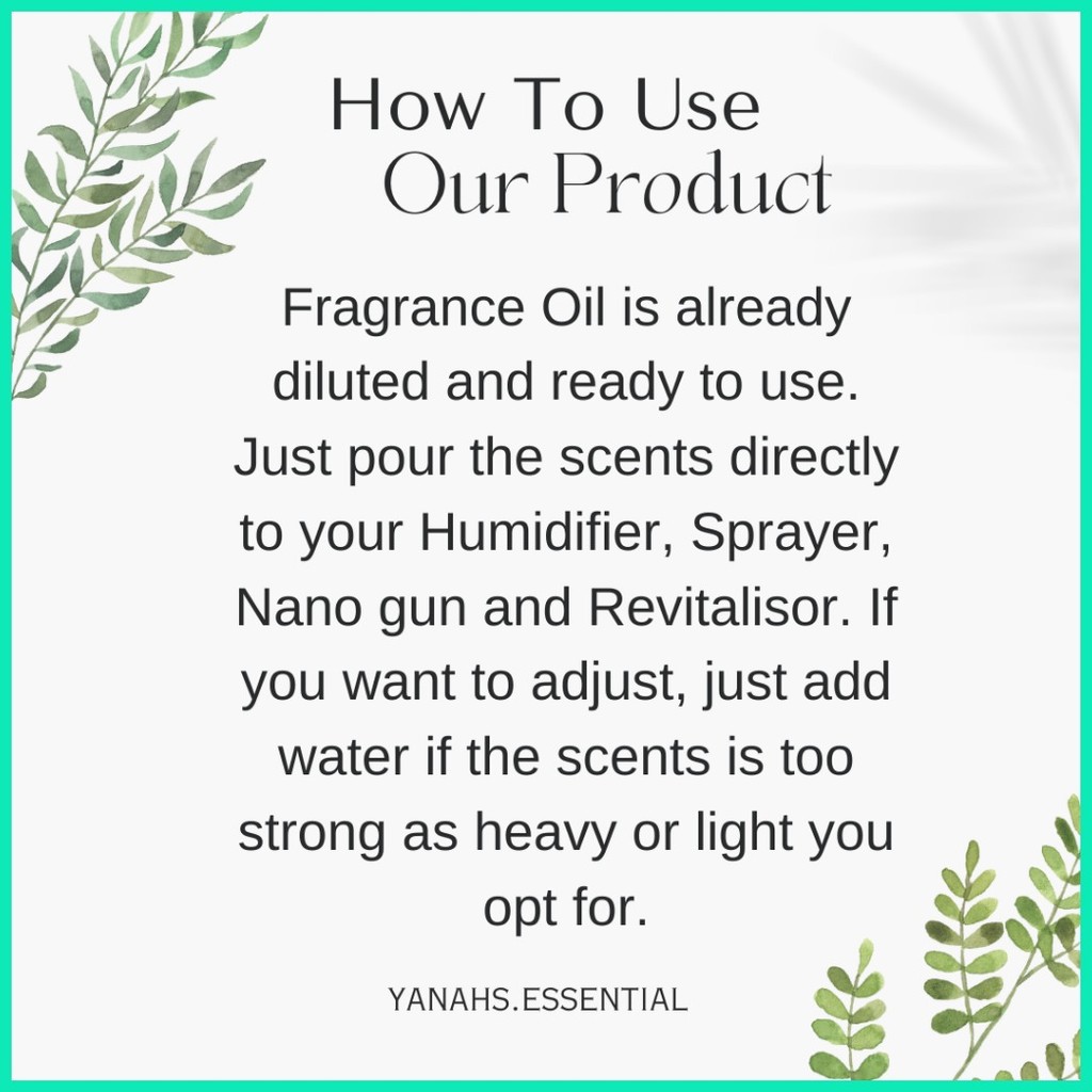 ∇ PEPPERMINT Scent 1L Water Based Essential Oil for Humidifier, Air ...