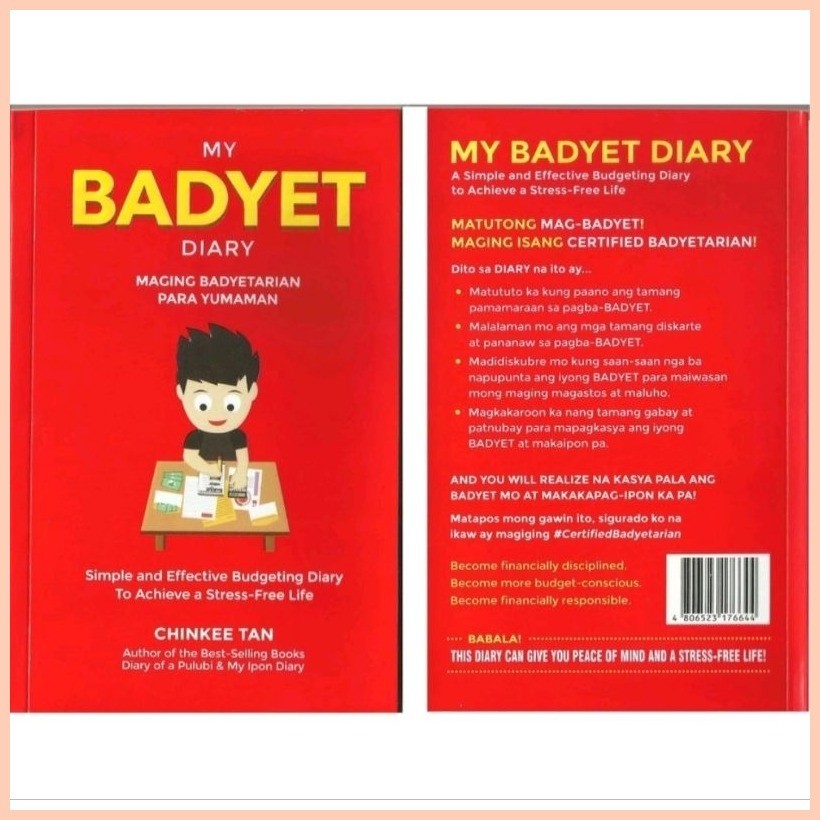 Chinkee Tan Books (Ipon Box,Diary of Pulubi,Utang Free,Piso Planner,Badyet,Ipon Diary) | Shopee ...