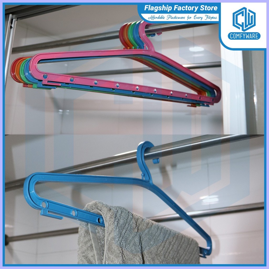 (6PCS PER SET) BIG HANGER FOR BLANKET / TOWEL HANGERS (24 Inches ...
