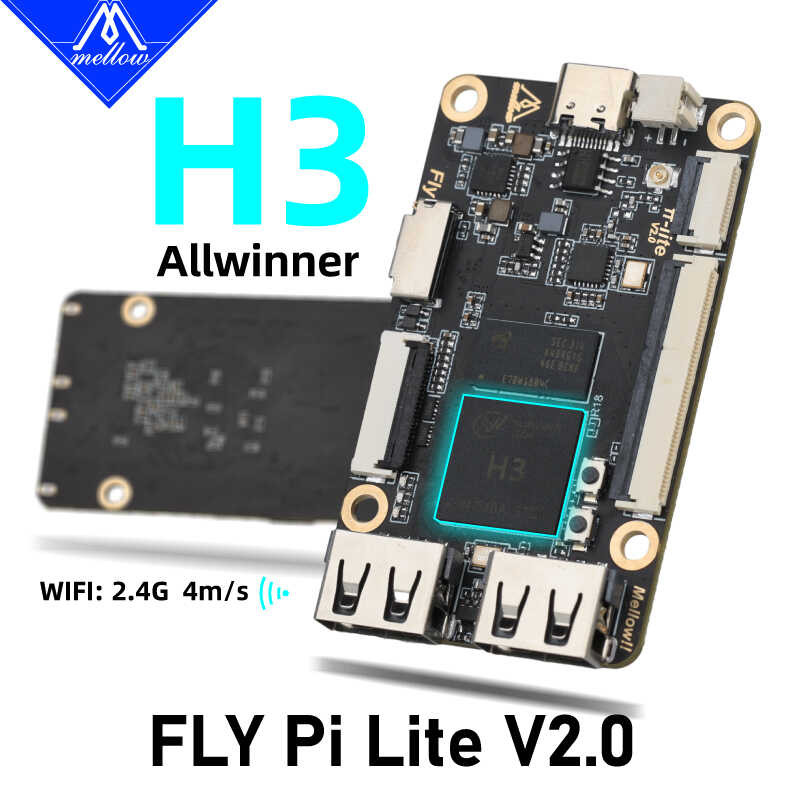 Mellow 2 Fly Lite V2 Board Replaces Raspberry Pi PC With Klipper ...