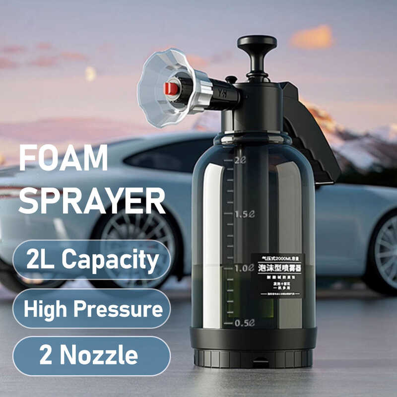 2L Hand Pump Foam Er Na May 2 Uri Ng Nozzle High Pressure Car Washing ...
