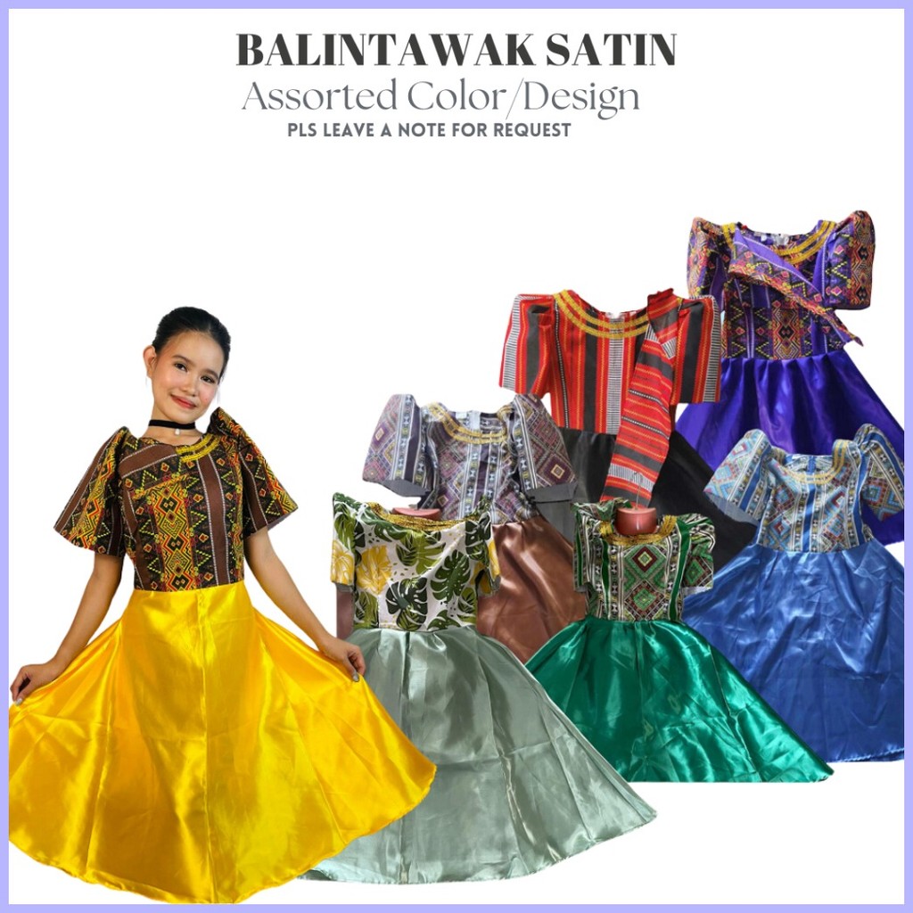 Os QSA'S TRADITIONAL ATTIRE/FILIPINIANA/BALINTAWAK | Shopee Philippines