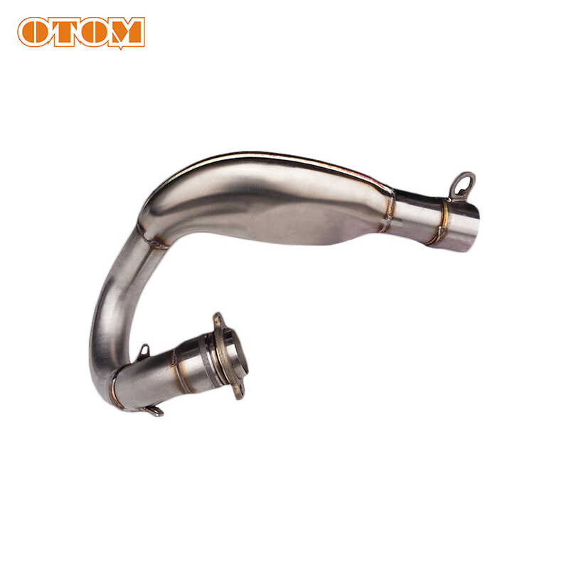LY OTOM Motorcycle Header Dirt Bike Exhaust Pipe Connect Tube Para Sa M ...