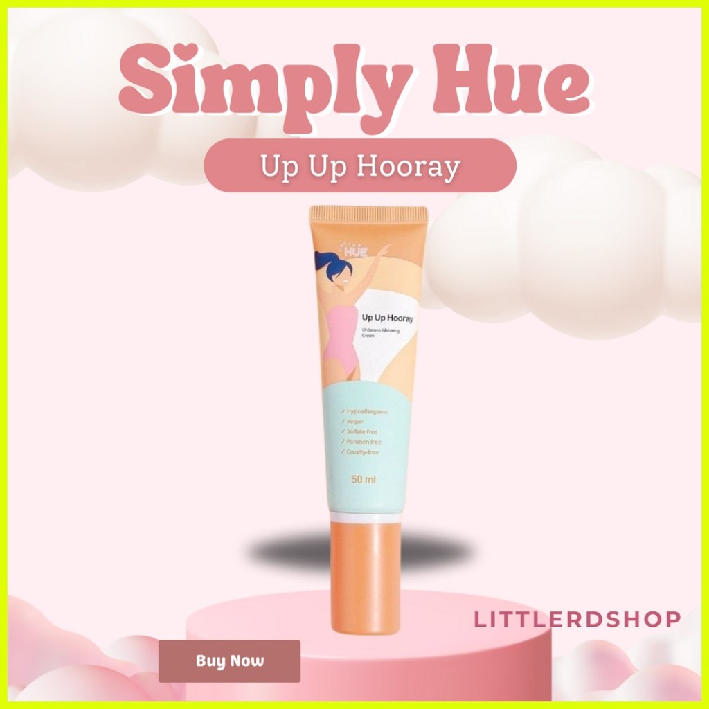 Simply HUE Up Up Hooray (Underarm Whitening Cream) | Shopee Philippines
