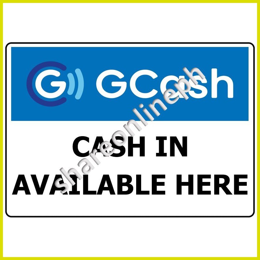 Laminated Signages Gcash Available here Signage Signage Sign Boards ...