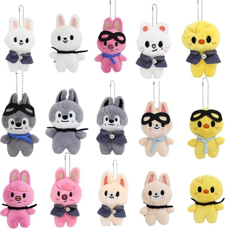 10-12cm Skzoo Kpop Plush Keychain Plush Stuffed Animal Plushies Toys ...