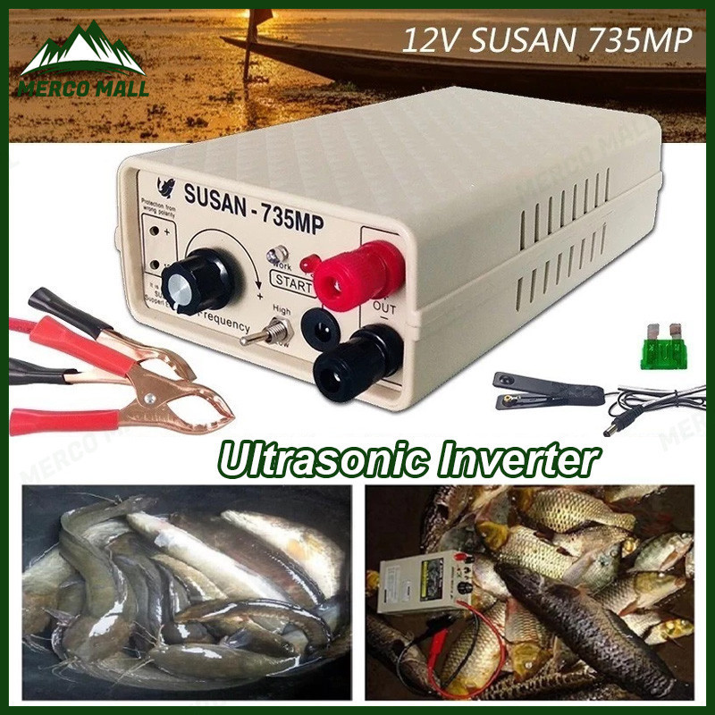 Fishing Machine Electric Inverter Fish Shocker Stunner, 12V Susan 735MP ...