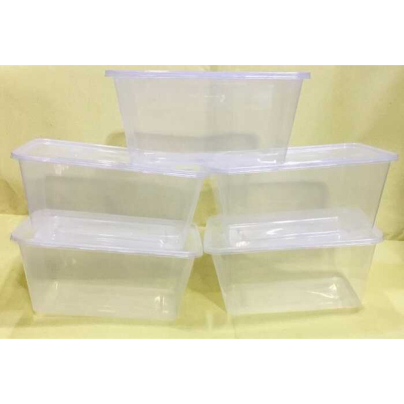 Transparent Tupper Ware Suitable Microwave Oven Good For Foods 3 | Shopee Philippines