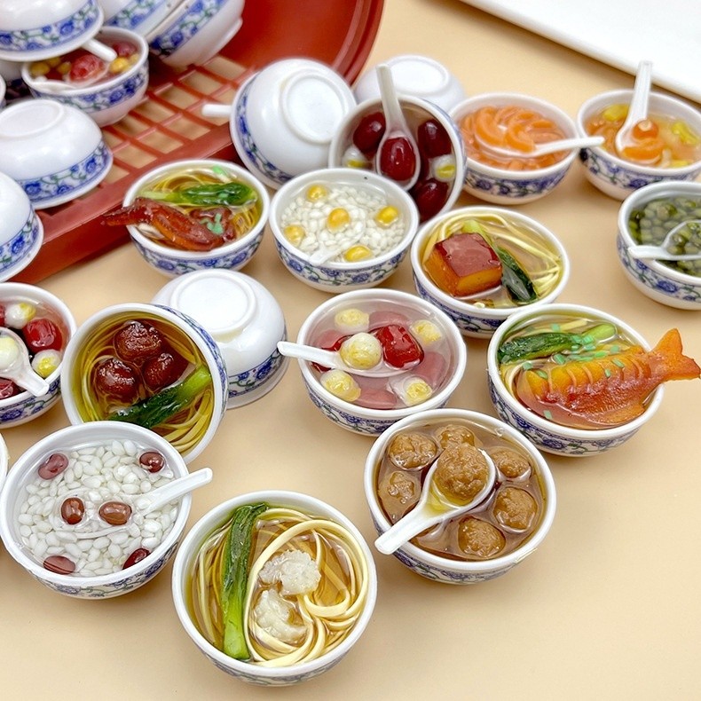 Food Model Simulation Food Toys Tik Tok Live diy Refrigerator Stickers ...