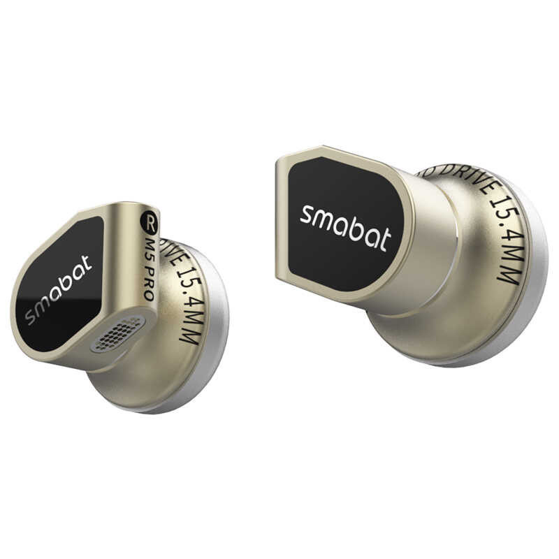 Smabat M5 Pro Maze Acoustics Flat-Head Earphone 15.4mm LCP Diaphragm ...