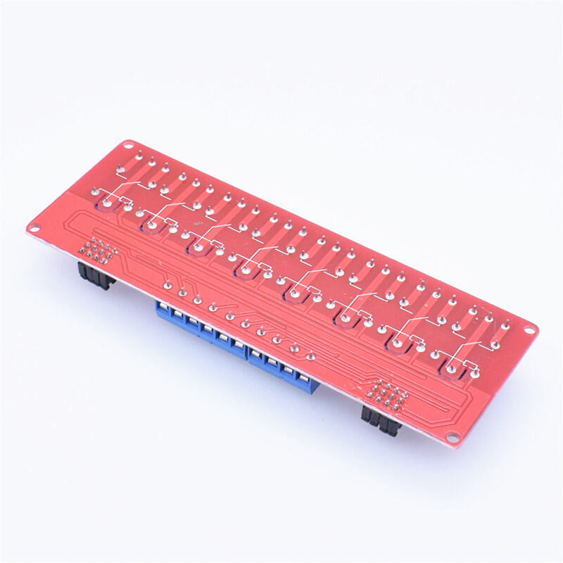 1 2 4 8 Channel Relay Module 5V/12V/24V High and Low Level Trigger ...