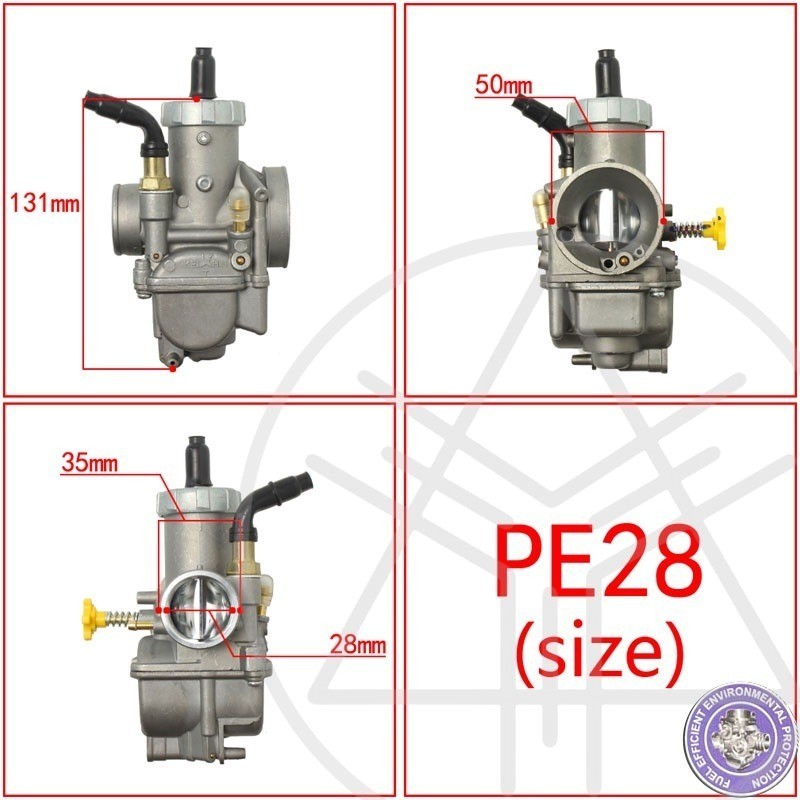 Keihin Carburator PE24/PE28 NSR28 (28MM) 24MM/28MM Carburator 2/4 ...