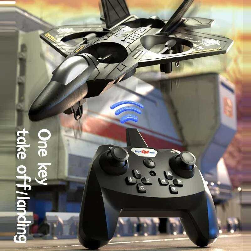 RC Plane 2.4G Remote Control Fighter Six Axis Gyroscope EPP Foam With ...