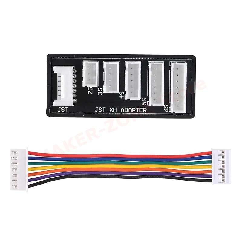 Pack 5 JST-XH 2-6S Lipo Battery Charger Balance JST XH Extend Expansion ...