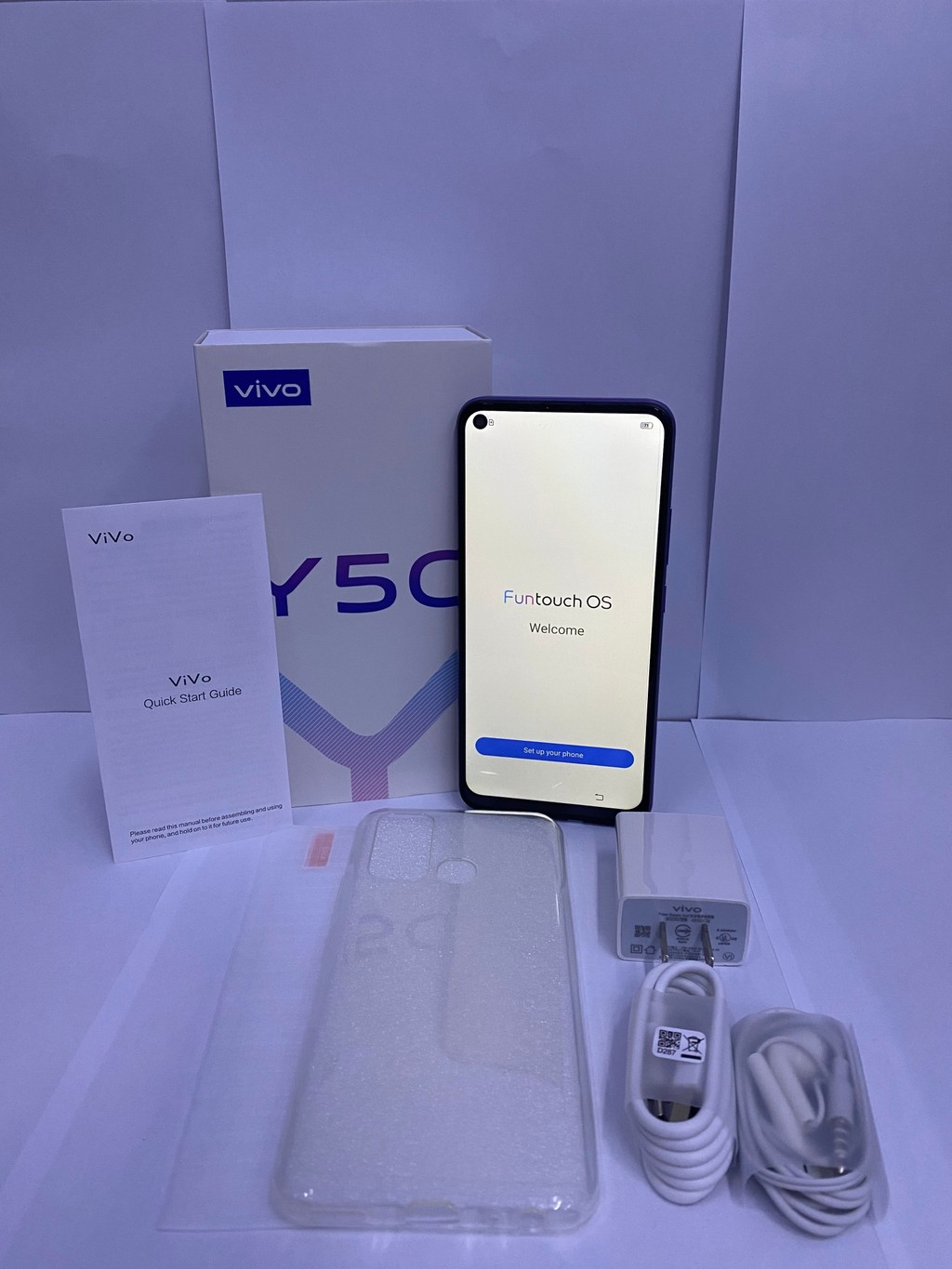 Y50 Phone Original 8GB+ 128GB 5000mAh Battery Smartphone Fingerprint ...