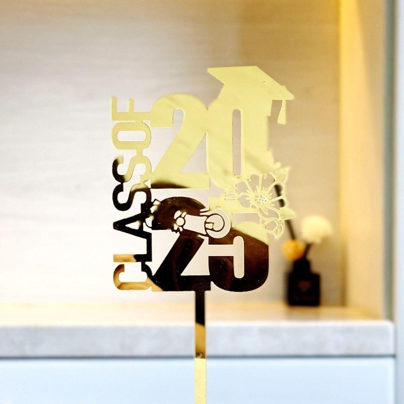 10Pcs Congrats topper Graduation Season Happy Graduation Cake Topper ...