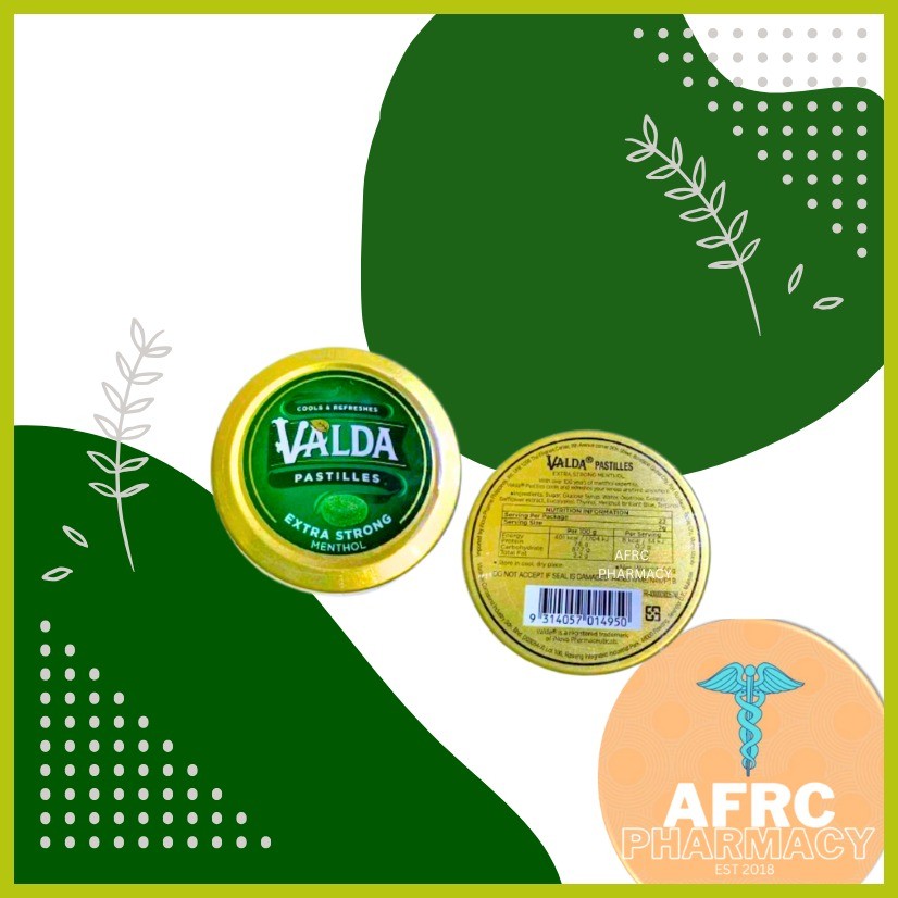 ۞ Valda Pastilles Extra Strong Menthol 50g | Shopee Philippines