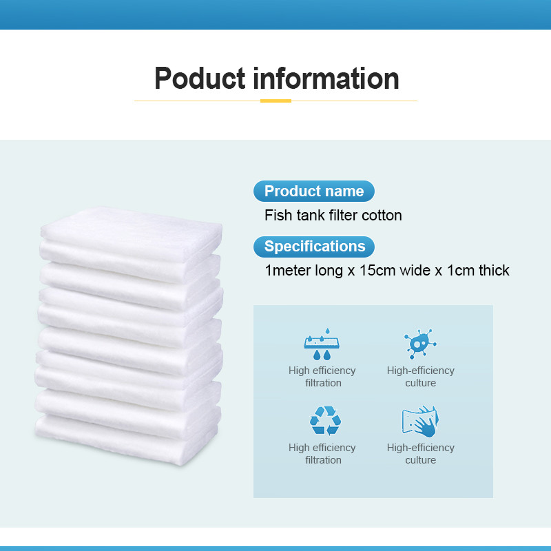 【DDC AQUA】Ultra-thin Disposable Aquarium Filter Wool Sponge Filter ...