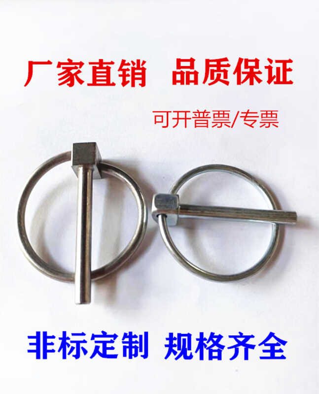 Pin Blue Safety White Zinc Circular Pin O Shaped Pin D Type Pin Square Pin Safety Pin Ring Pin